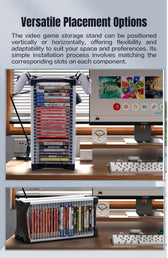 Video Game Storage Tower - 1 Pack – ECHZOVE